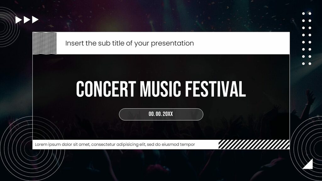 Music - Free Powerpoint templates and Google Slides themes