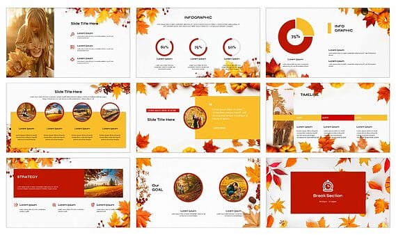 Autumn Composition Google Slides Themes PowerPoint Templates