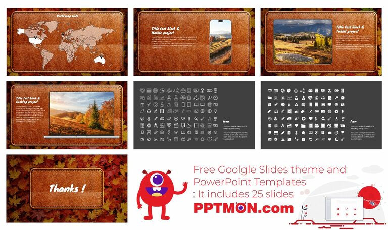 Fall Marketing Ideas Presentation Templates - Google Slides & PPT