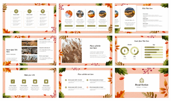 Happy Fall Design Google Slides Themes PowerPoint Templates