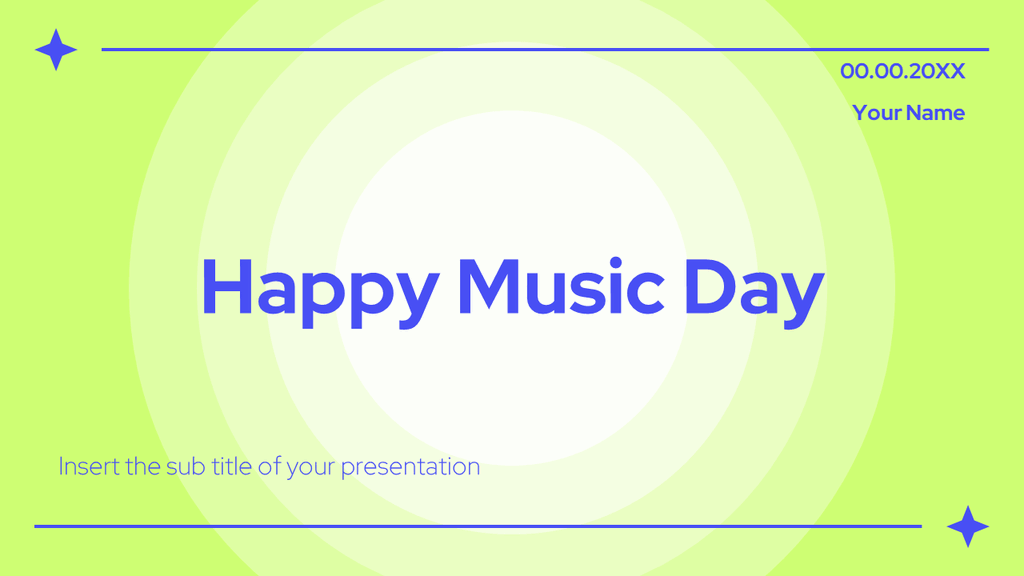Music - Free Powerpoint templates and Google Slides themes