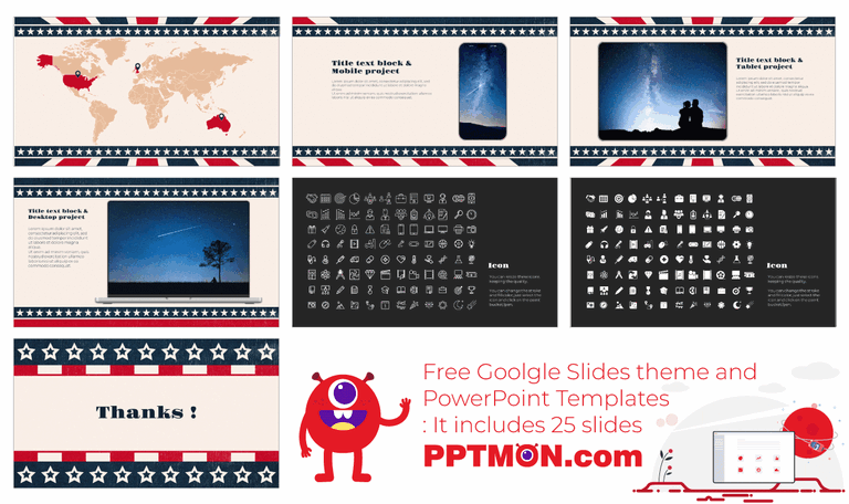 Celebrate Veterans Day Free Google Slides PowerPoint Templates