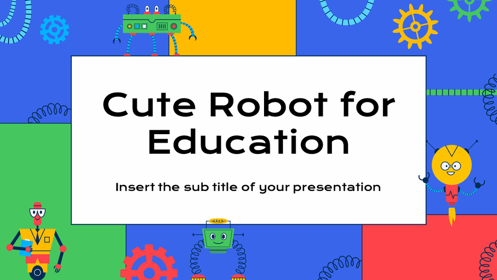 Robot - Free Powerpoint templates and Google Slides themes
