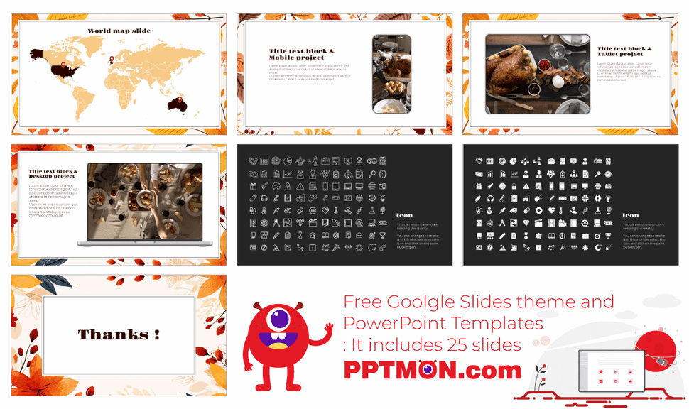 Thanksgiving Workshop Free Google Slides PowerPoint Templates
