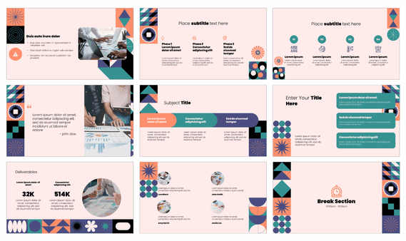 Design Philosophy Lesson Google Slides PowerPoint Templates