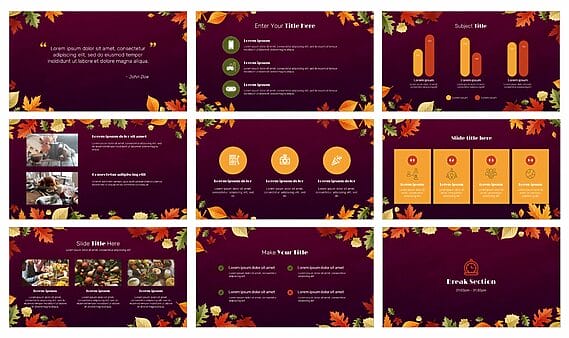 Thanksgiving Free Google Slides Themes PowerPoint Templates