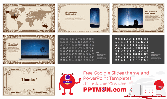 Vintage Classic Concept Free Google Slides PowerPoint Templates