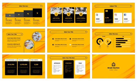 Modern Business Google Slides Themes PowerPoint Templates