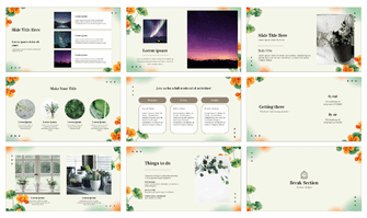 Poems Class Presentation Templates - Google Slides PowerPoint