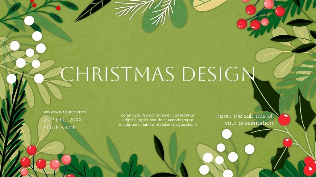 Winter - Free Powerpoint templates and Google Slides themes