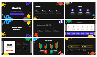 Groovy Free Presentation Templates - Google Slides PowerPoint