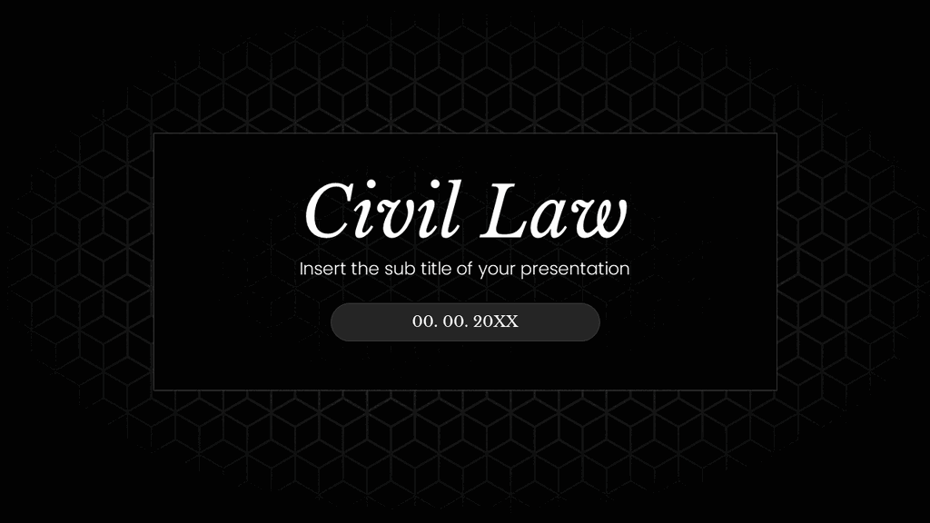 Civil - Free Powerpoint templates and Google Slides themes