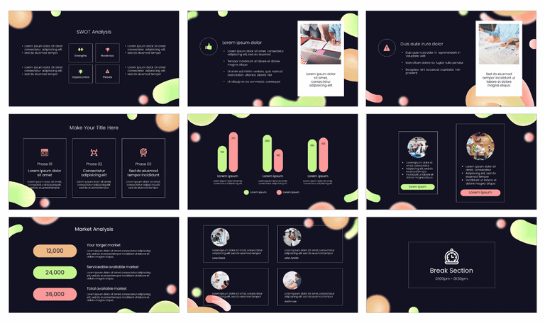 Abstract Shapes Free Google Slides Theme PowerPoint Template