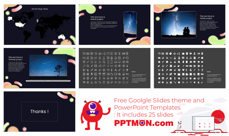Abstract Shapes Free Google Slides Theme PowerPoint Template