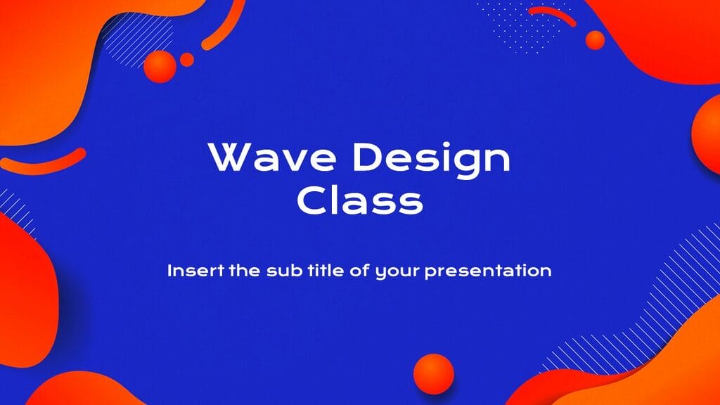 Creative presentation - Free PowerPoint template Google Slides theme