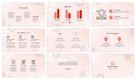 Women's History Month Free Google Slides PowerPoint Templates