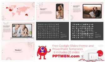 Women's History Month Free Google Slides PowerPoint Templates