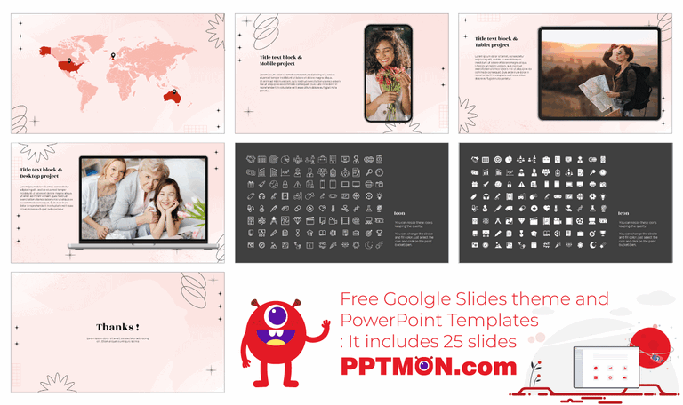 Women's History Month Free Google Slides PowerPoint Templates