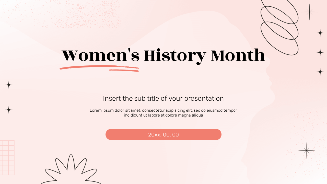 Women's History Month Free Google Slides PowerPoint Templates