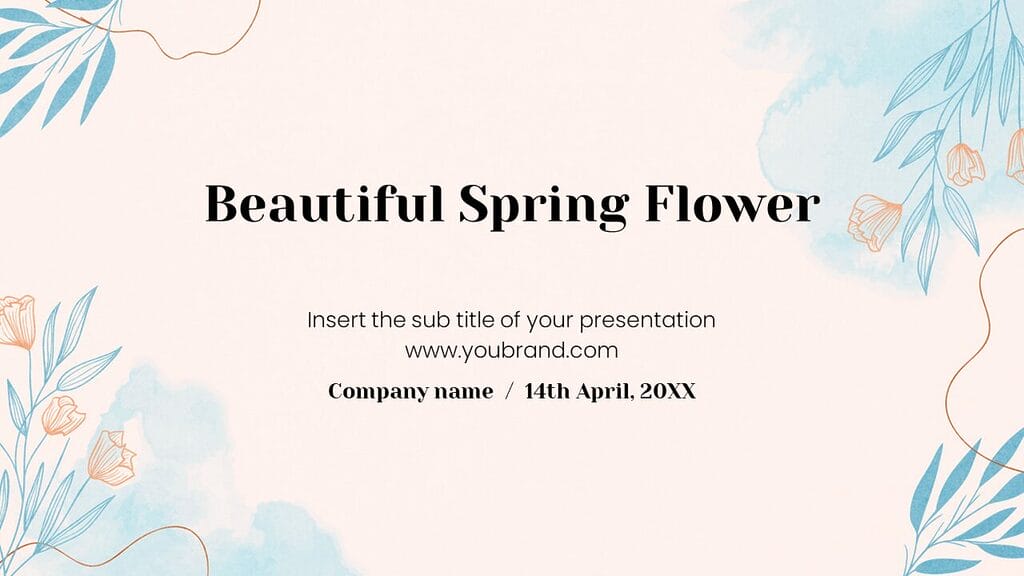 Pastel Tone Templates - Free Powerpoint Templates Google Slides theme