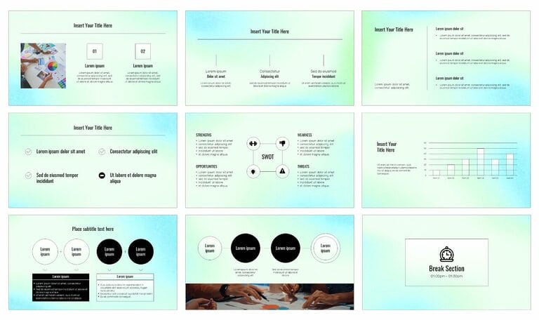 Development Agency Google Slides Theme PowerPoint Template