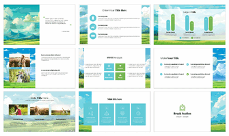 Spring Green Field Google Slides Themes PowerPoint Templates