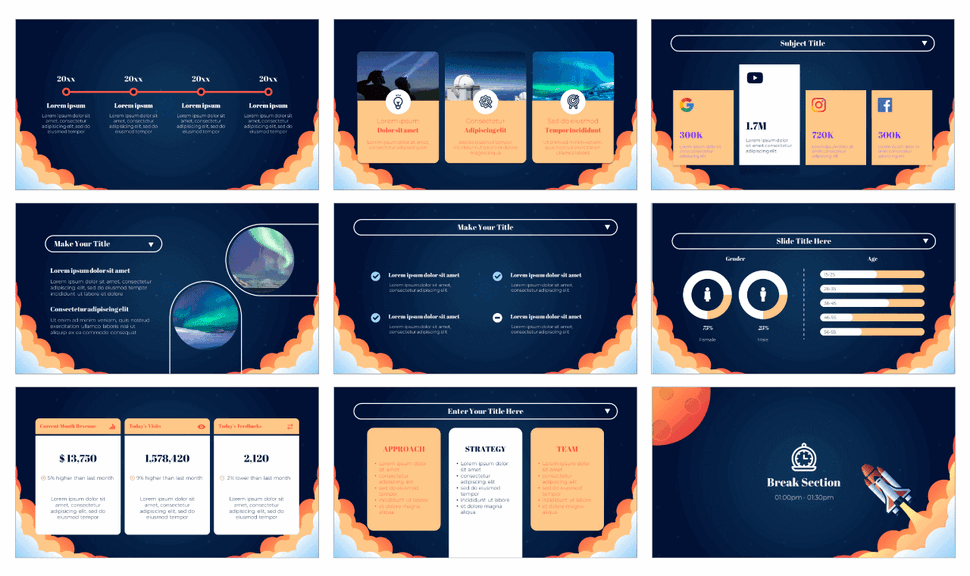 Outer Space Free Google Slides Themes PowerPoint Templates