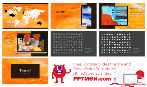 Oil Painting Classes Google Slides Themes PowerPoint Templates