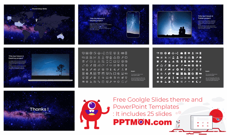 World Astronomy Day Google Slides Theme PowerPoint Templates