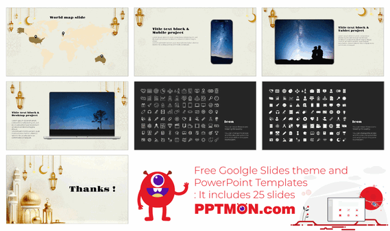 Start of Ramadan Google Slides Themes PowerPoint Templates