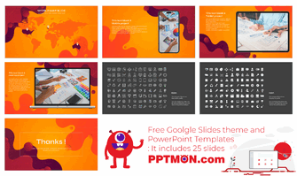 Abstract Marketing Google Slides Themes PowerPoint Templates