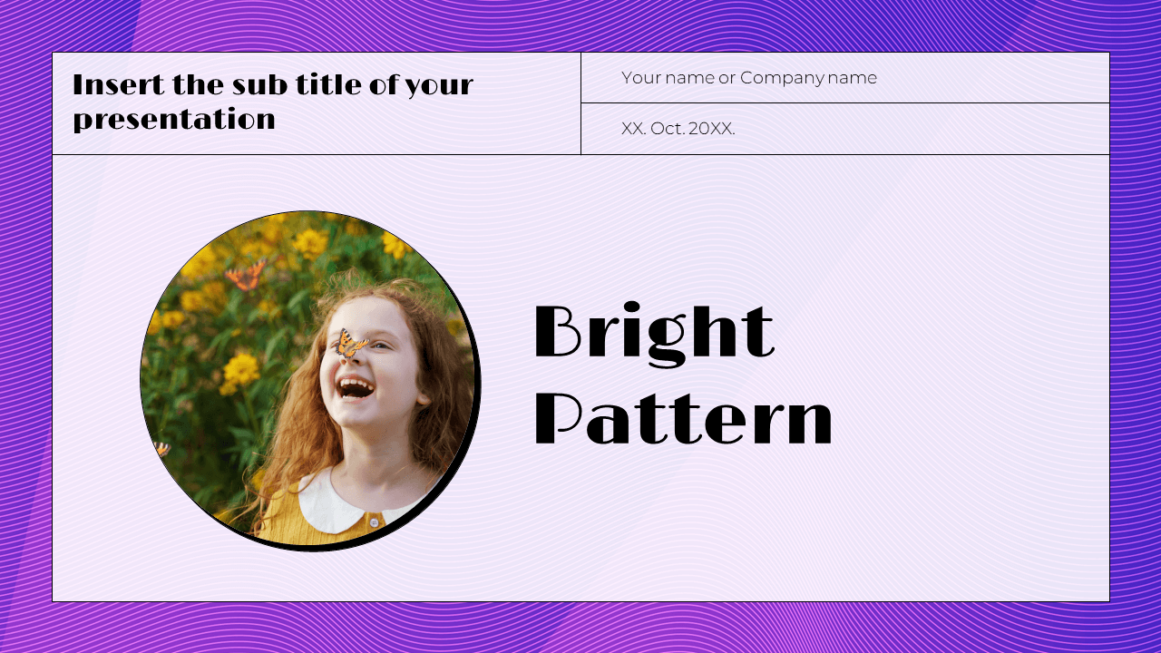 Bright Pattern Free Google Slides Themes PowerPoint Templates