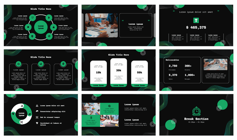 Creative Job Descriptions Free Google Slides PowerPoint Template