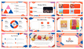 Simple Doodles Newsletter Google Slides PowerPoint Templates