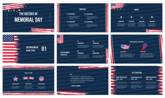 The History of Memorial Day Google Slides PowerPoint Templates