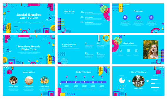 Social Studies Curriculum Free Google Slides PowerPoint Template