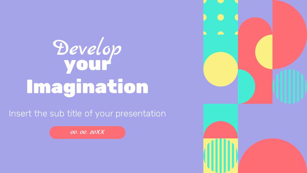 80s Retro Graphics Presentation Templates - Google Slides & PPT