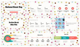 National Donut Day Google Slides Themes PowerPoint Templates