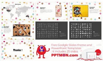 National Donut Day Google Slides Themes PowerPoint Templates