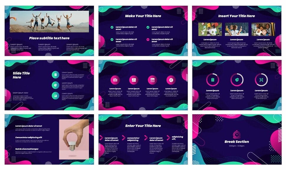 Encourage Creative Thinking Google Slides PowerPoint Templates