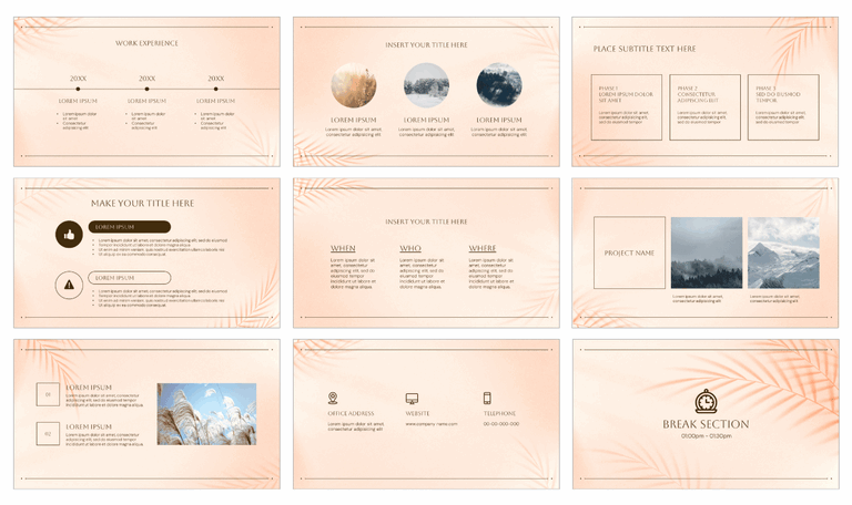 Minimal and Elegant Google Slides Themes PowerPoint Templates