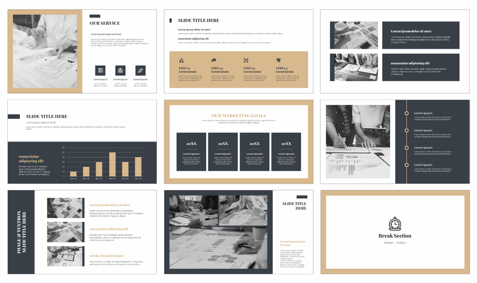 Modern Minimalism Google Slides Theme PowerPoint Template