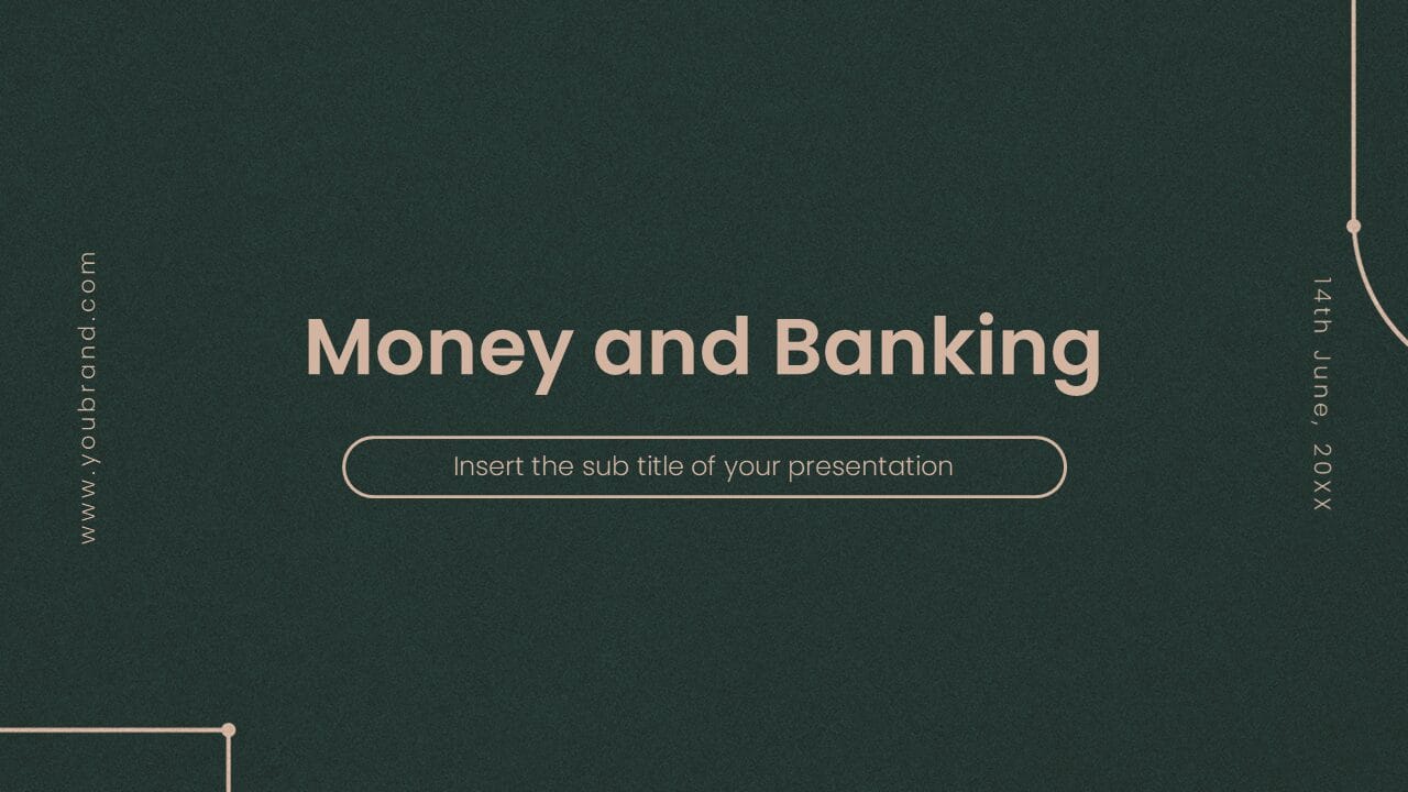 Money and Banking Google Slides Themes PowerPoint Templates