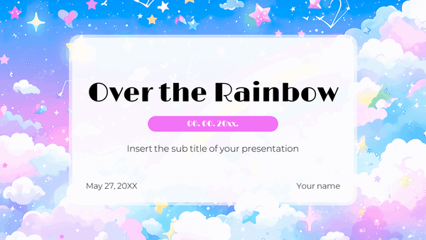 80s Retro Graphics Presentation Templates - Google Slides & PPT