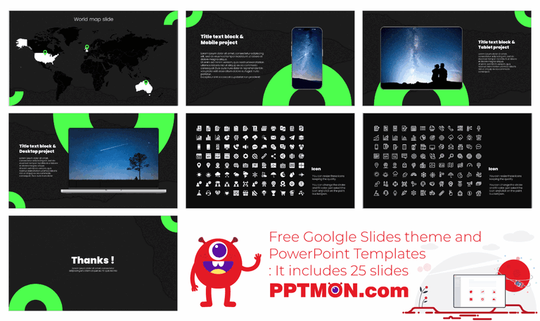 Artists Portfolio Free Google Slides Themes PowerPoint Templates