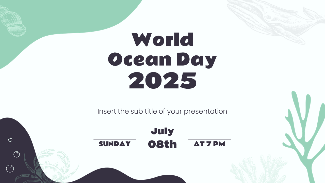 World Ocean Day 2025 Google Slides Theme PowerPoint Template