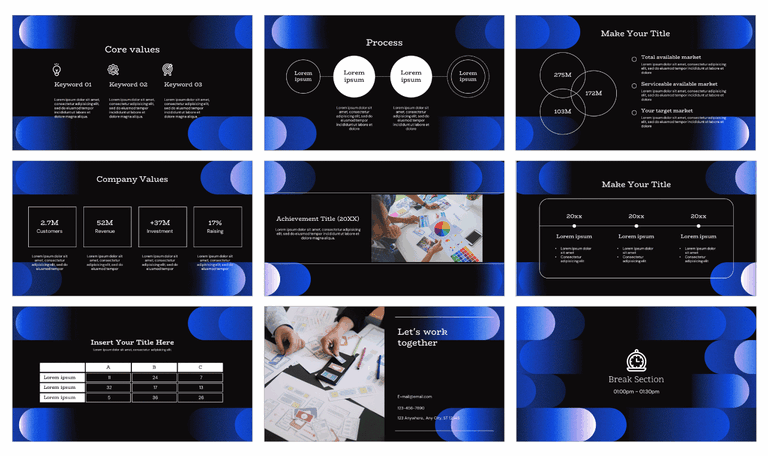 Professional Opportunities Google Slides Themes PPT Templates
