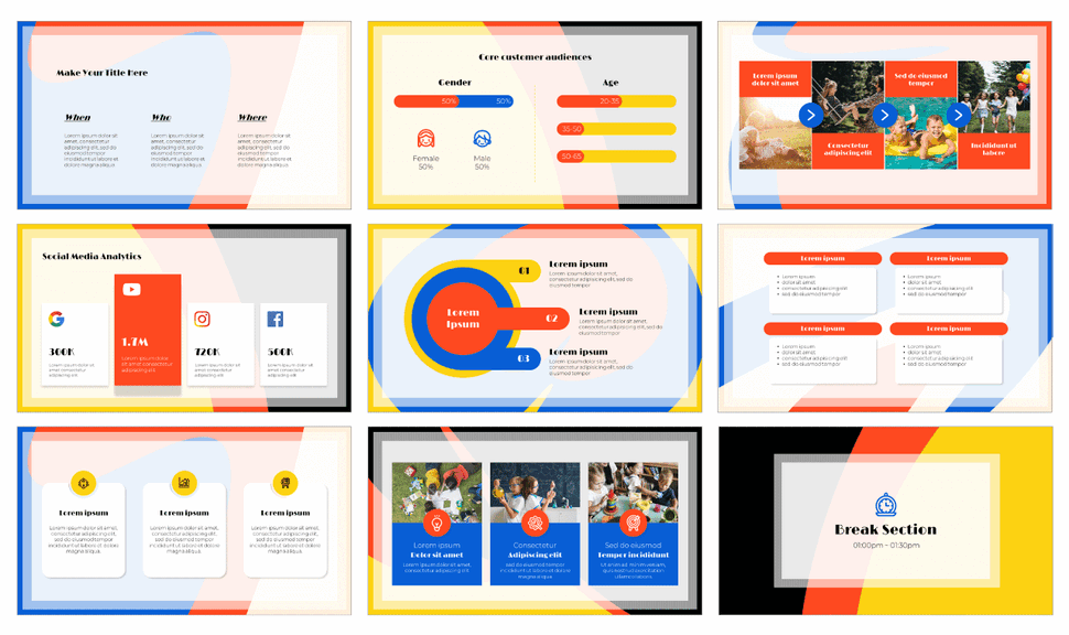 Fun Pre-K Activities Google Slides Themes PowerPoint Templates