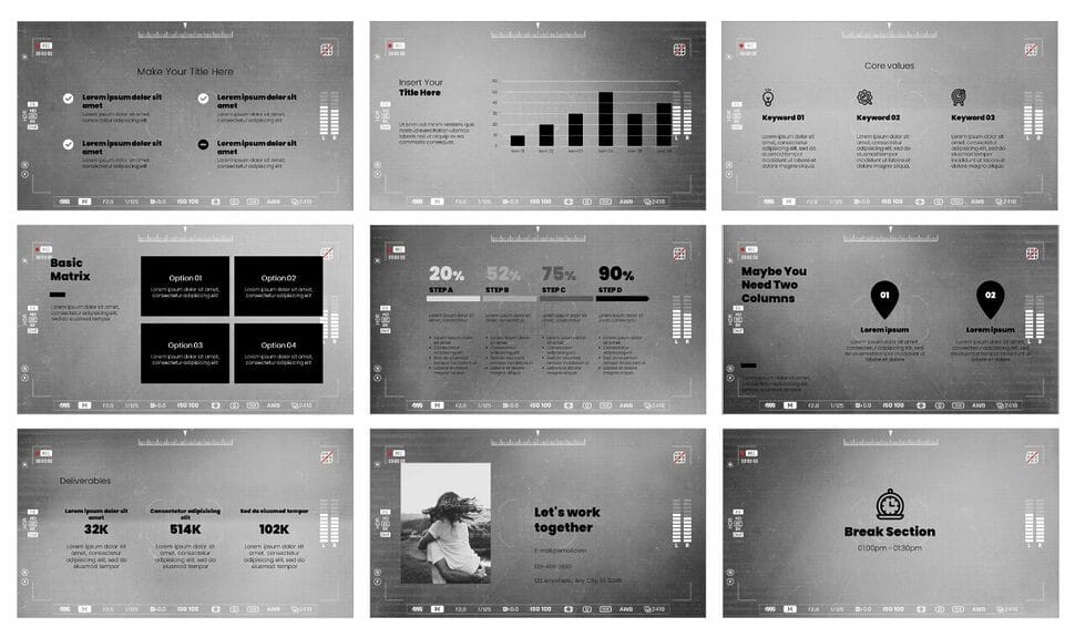 Photography Project Google Slides Themes PowerPoint Templates