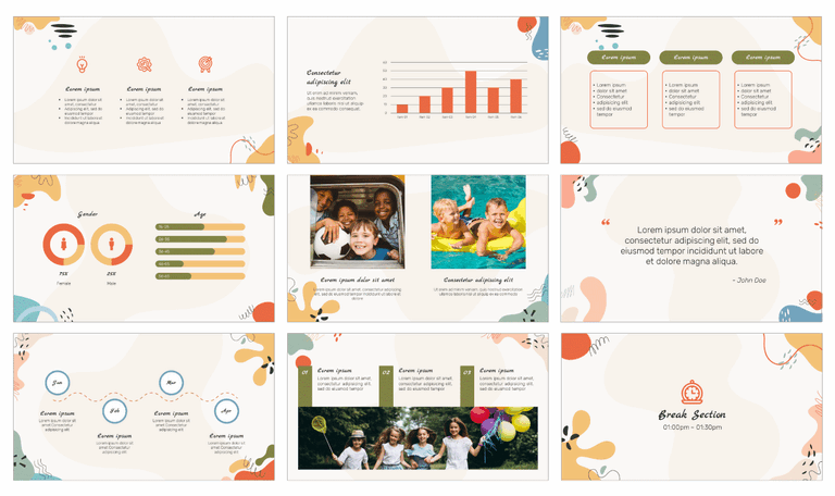 Positive Thinking Presentation Templates - Google Slides and PPT